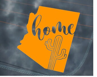 Arizona Car Window Decal - Etsy