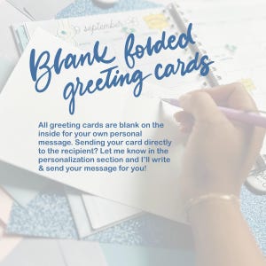 Wedding Greeting Card Blank for Personalized Message Cute Love Card ...