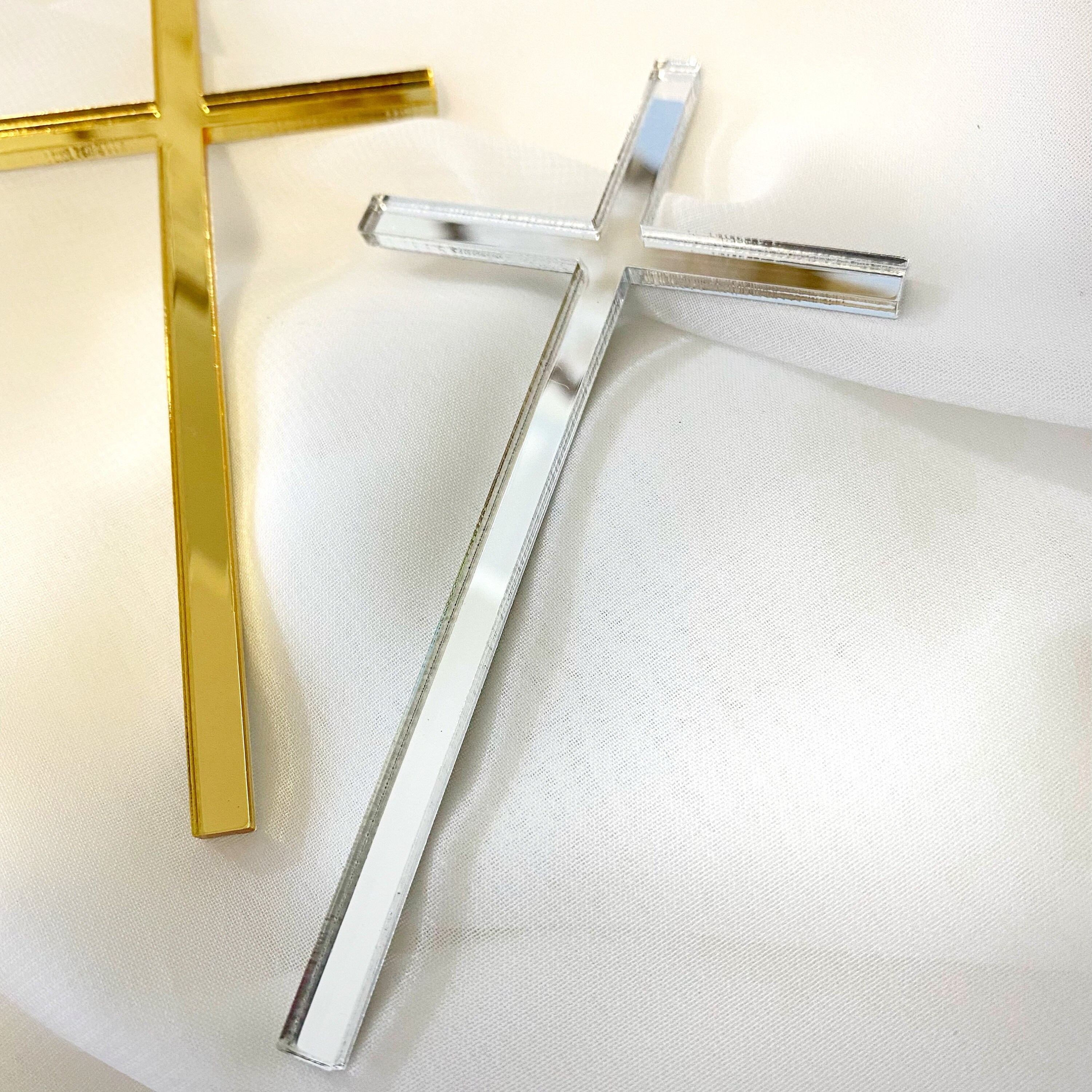 Acrylic Cross Baptism First Communion Christening - Etsy