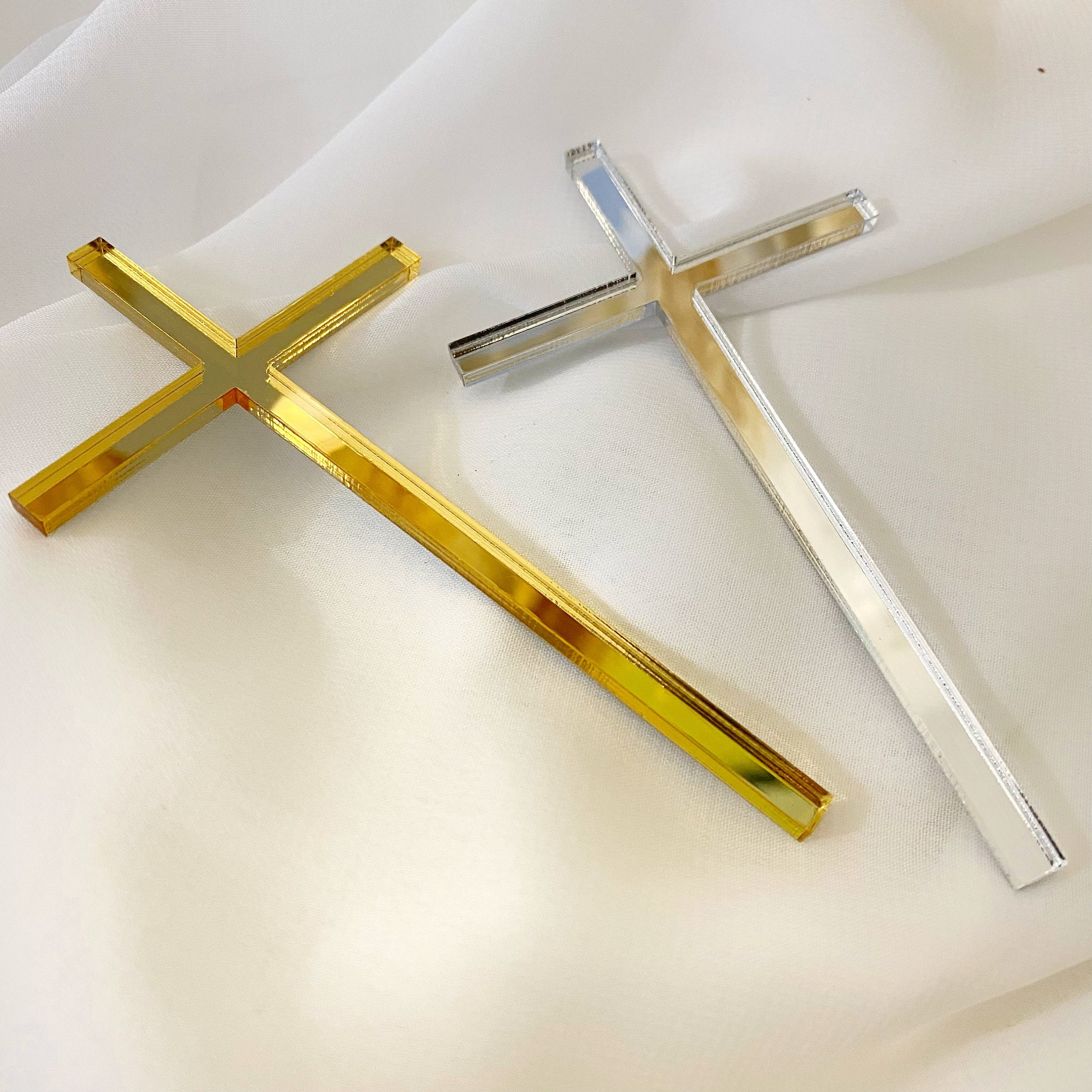 Acrylic Cross Baptism First Communion Christening - Etsy