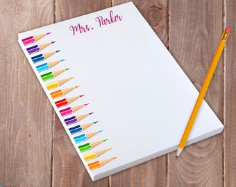 Teacher: From the Desk of Notepads , Notes, Personalized Stationary ...