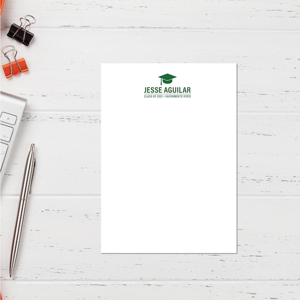 Graduation Notepads - Etsy