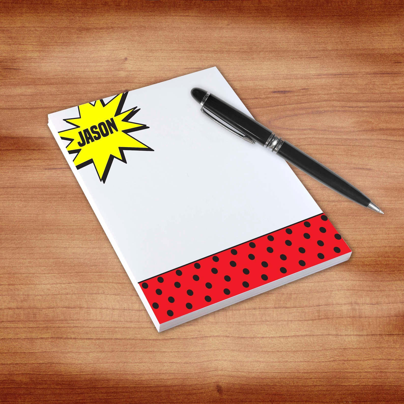 Super Hero Themed Notepads Boys Notes Personalized - Etsy UK