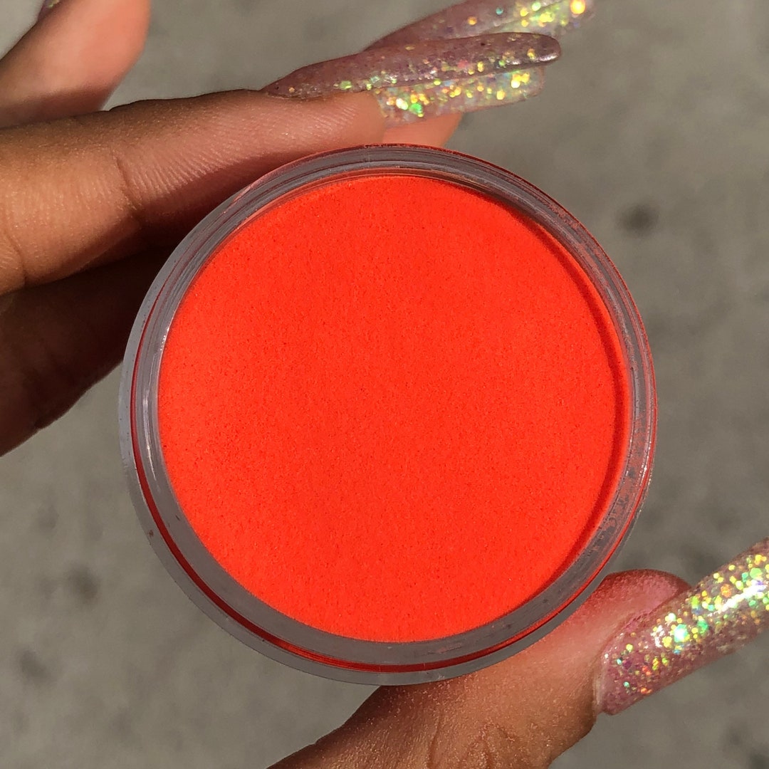 Burnt Orange Acrylic Powder "pumpkin Spice" for Acrylic Nails | Solid ...