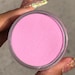 Light Pink Acrylic Powder "balance" Acrylic Nails | Solid Color Acrylic ...