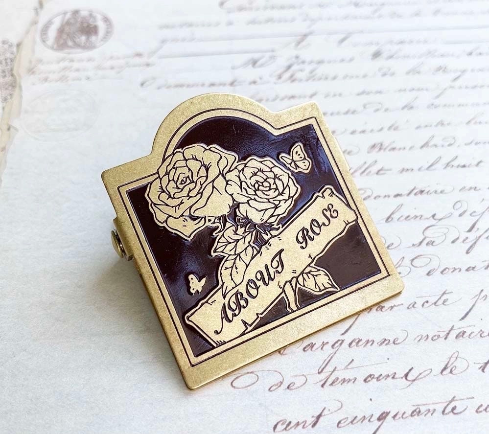Brass Notebook Brass Clips - Etsy