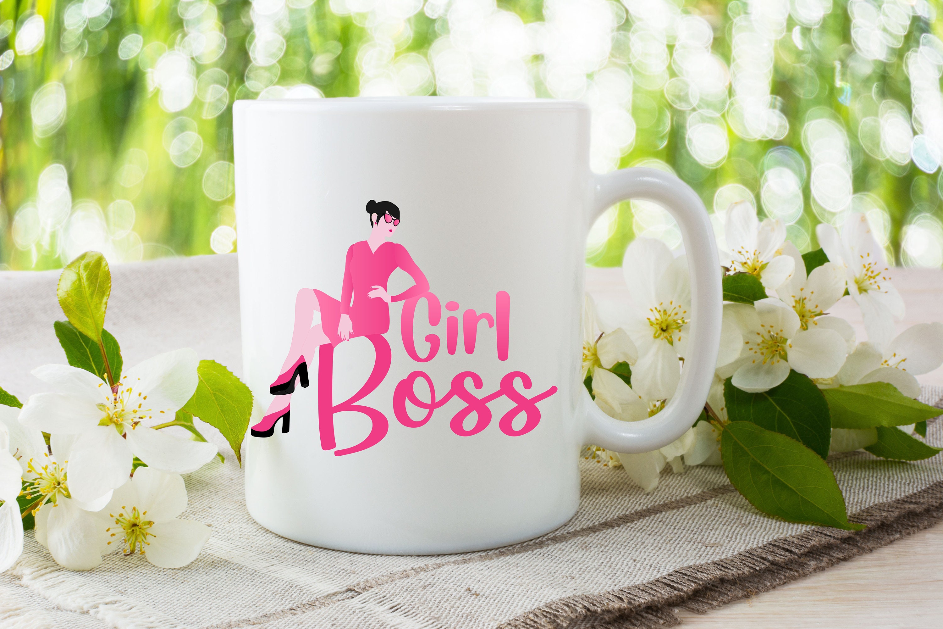 Boss Lady Mug Girl Boss Mug Women Boss Ts For Worlds Best Etsy