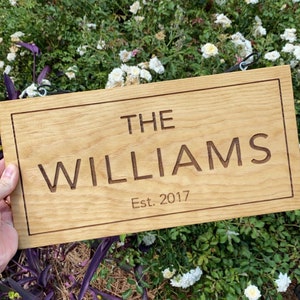 Engraved Wood Sign - Etsy