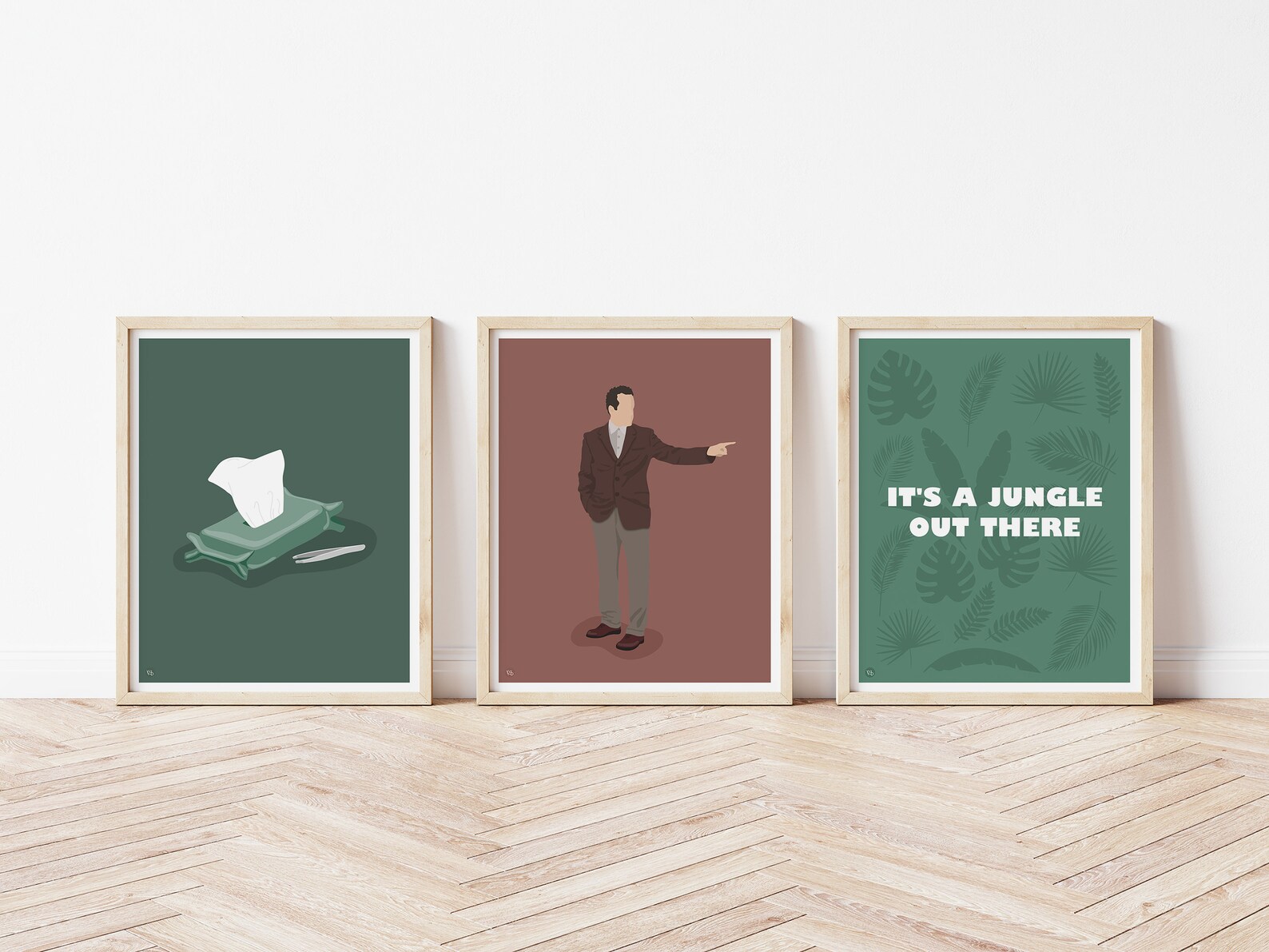 MONK - BUNDLE of 3 Prints - Monk TV Show - Monk Print - Tv Poster ...