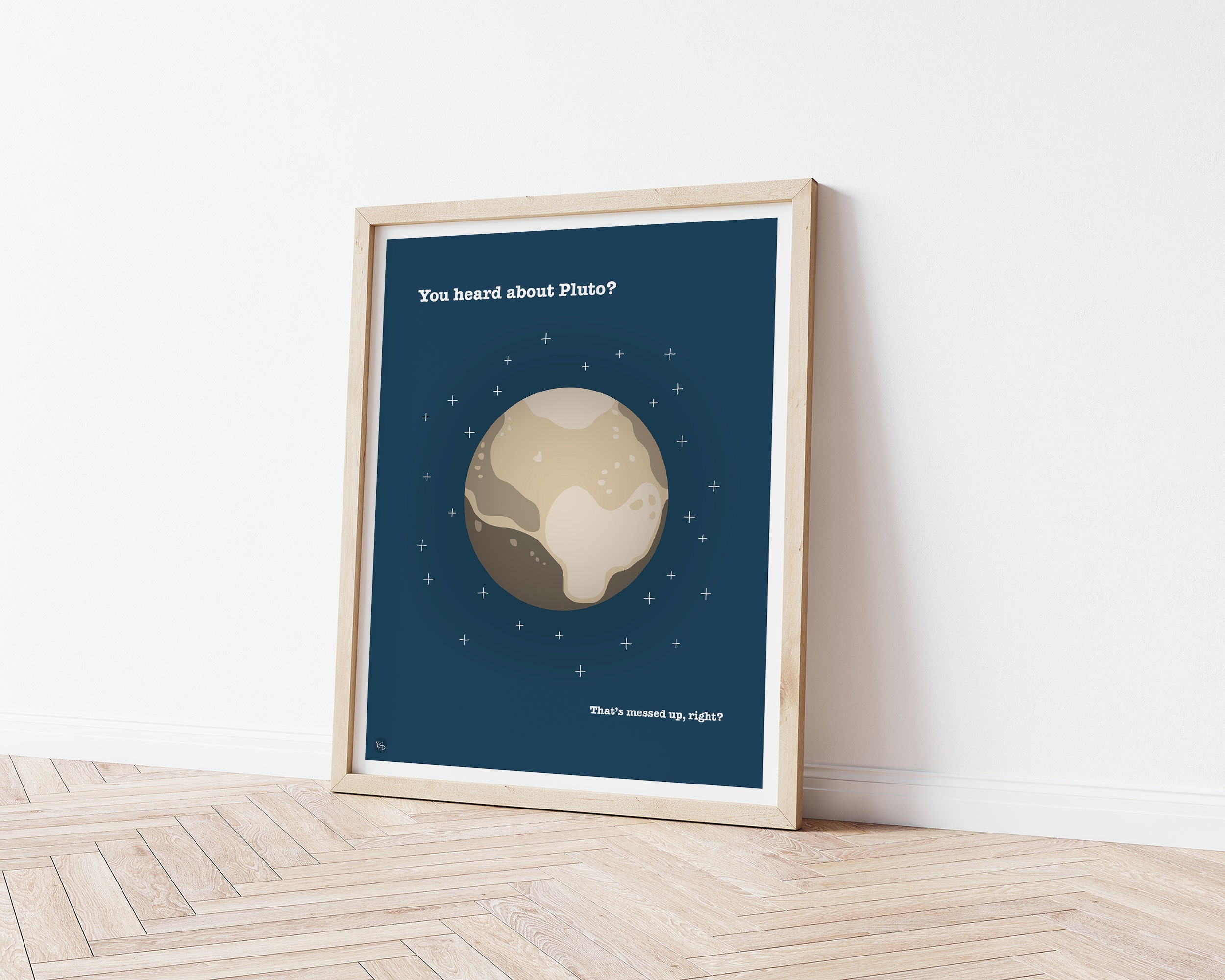 PSYCH You Heard About Pluto That's Messed up Psych | Etsy