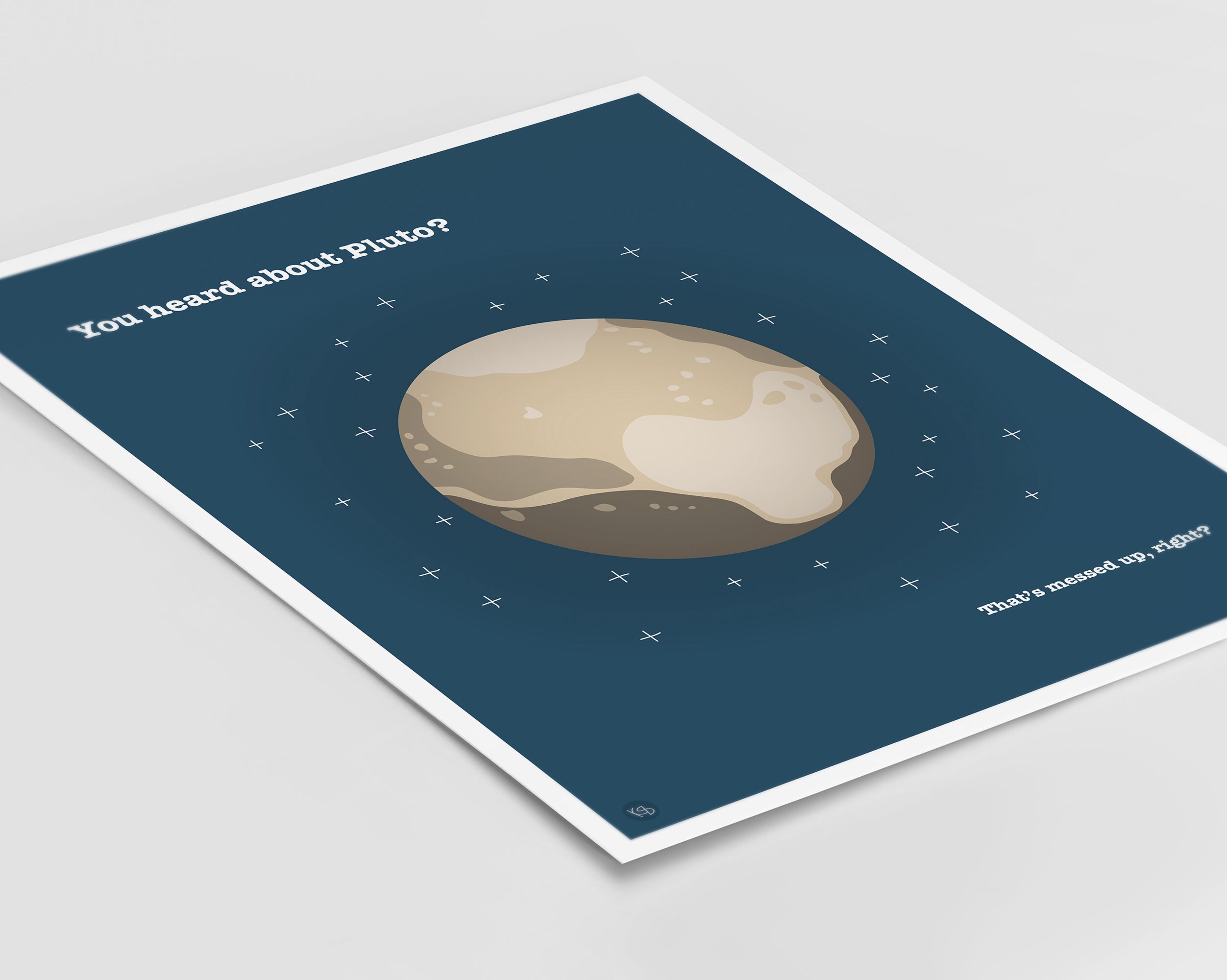 PSYCH You Heard About Pluto That's Messed up Psych | Etsy