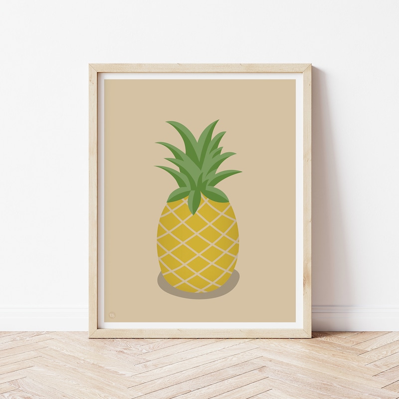 Psych Pineapple - Etsy