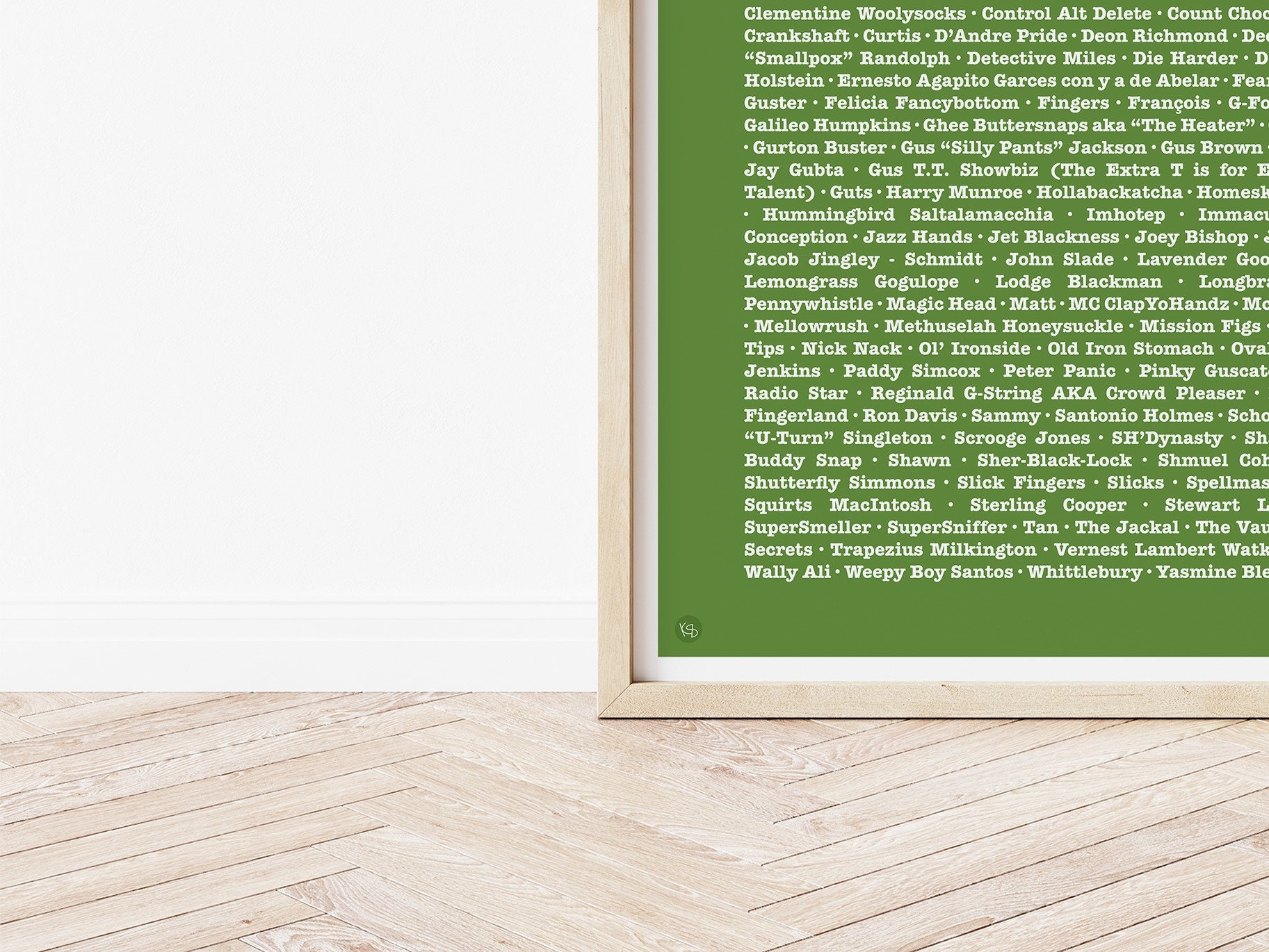 PSYCH - GUS' NICKNAMES - Psych Tv Show - Psych Print - Tv Poster ...