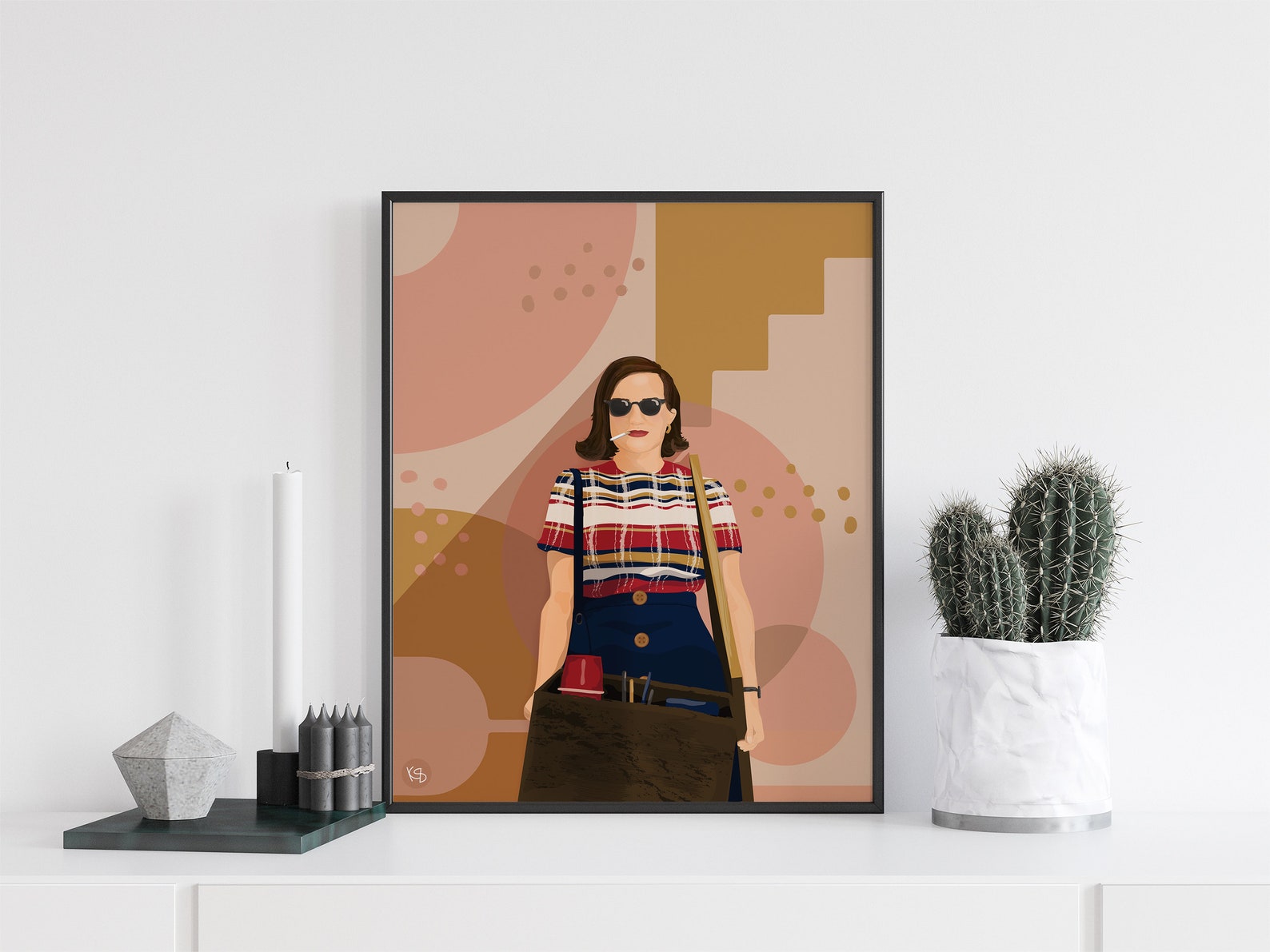 MAD MEN - BUNDLE of 3 - Mad Men Print - Mad Men Art - Peggy - Joan ...