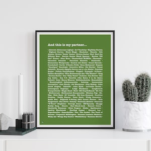 PSYCH - GUS' NICKNAMES - Psych Tv Show - Psych Print - Tv Poster ...