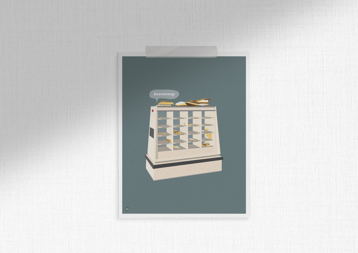 THE AMERICANS - Mail Robot - Americans Poster - Elizabeth Jennings ...