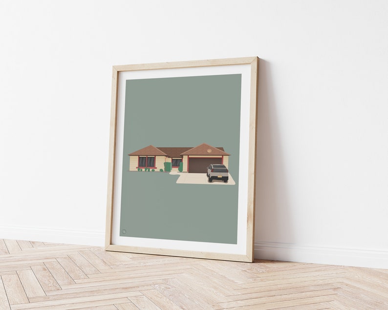 BREAKING BAD - Walter and Skyler White House - Minimalist Modern ...