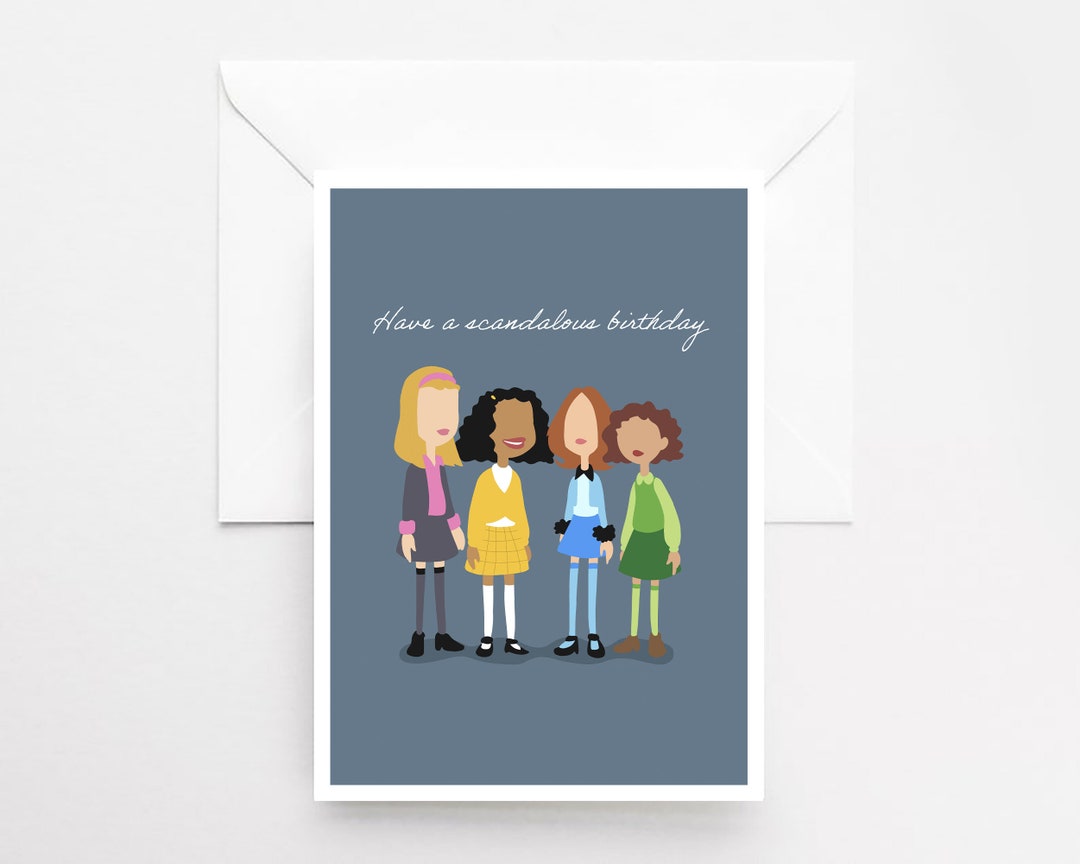 RECESS - Birthday Card - Happy Birthday - Scandalous - the Ashleys ...