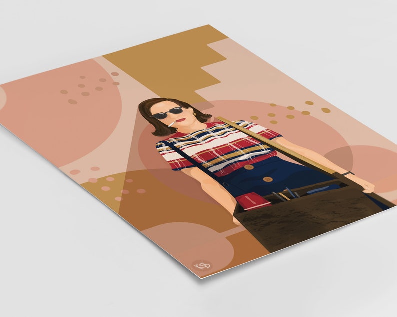 MAD MEN - BUNDLE of 3 - Mad Men Print - Mad Men Art - Peggy - Joan ...