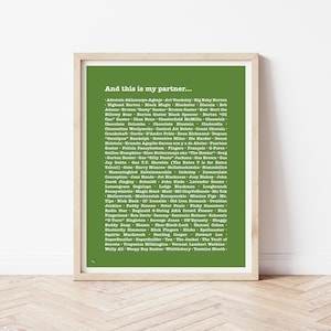 PSYCH - GUS' NICKNAMES - Psych Tv Show - Psych Print - Tv Poster ...