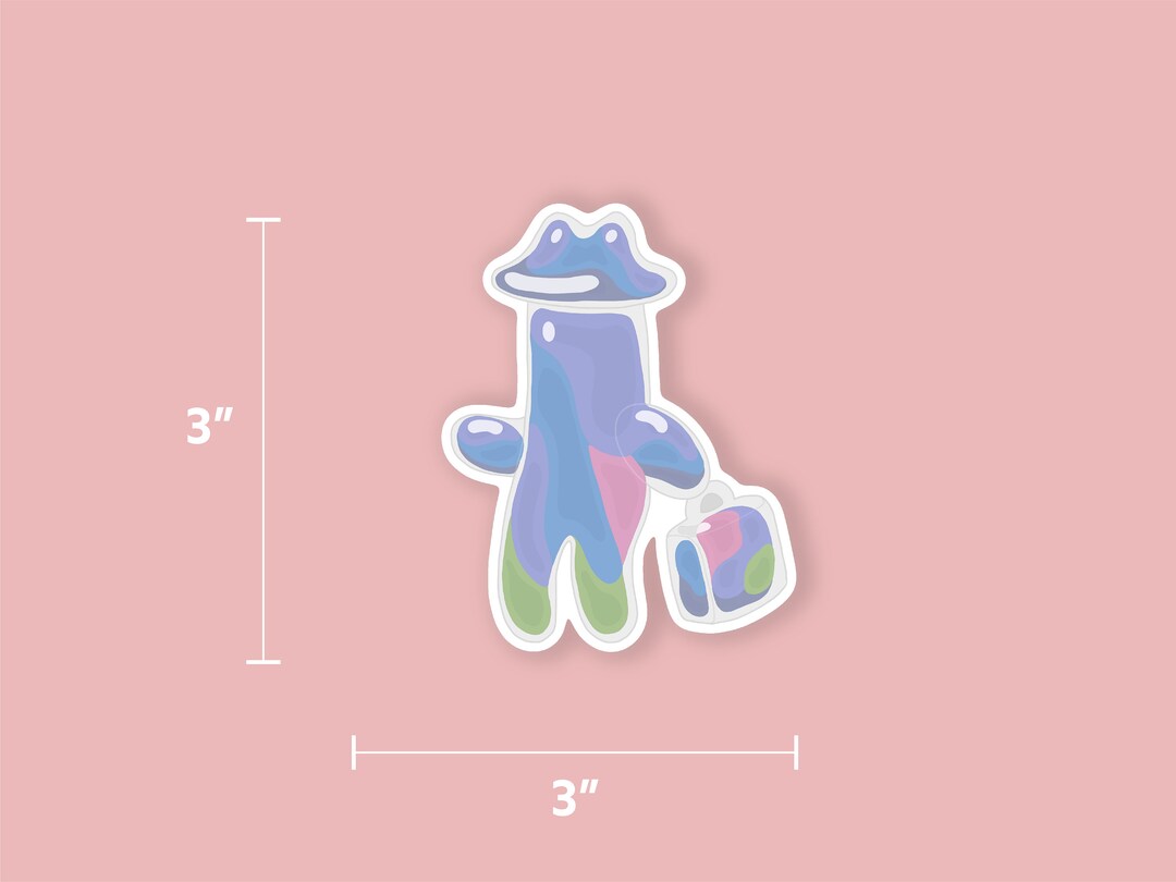 BUBBLE BUDDY STICKER - Spongebob Sticker - Spongebob Squarepants ...