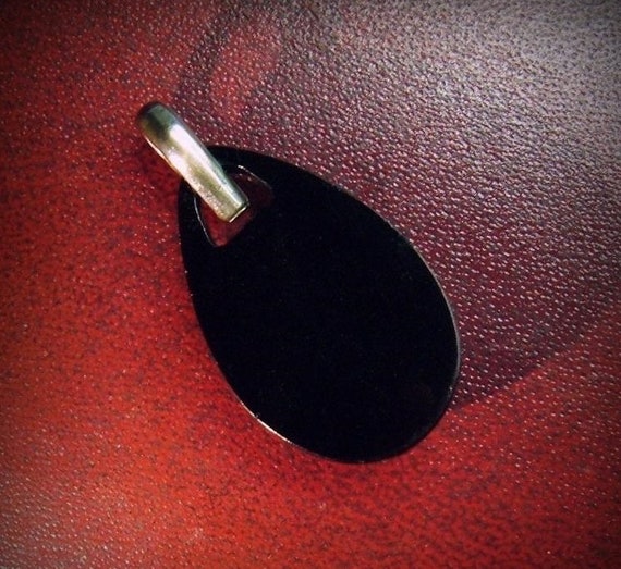 1860's Antique Victorian Carved Whitby Jet Painted Mi… - Gem
