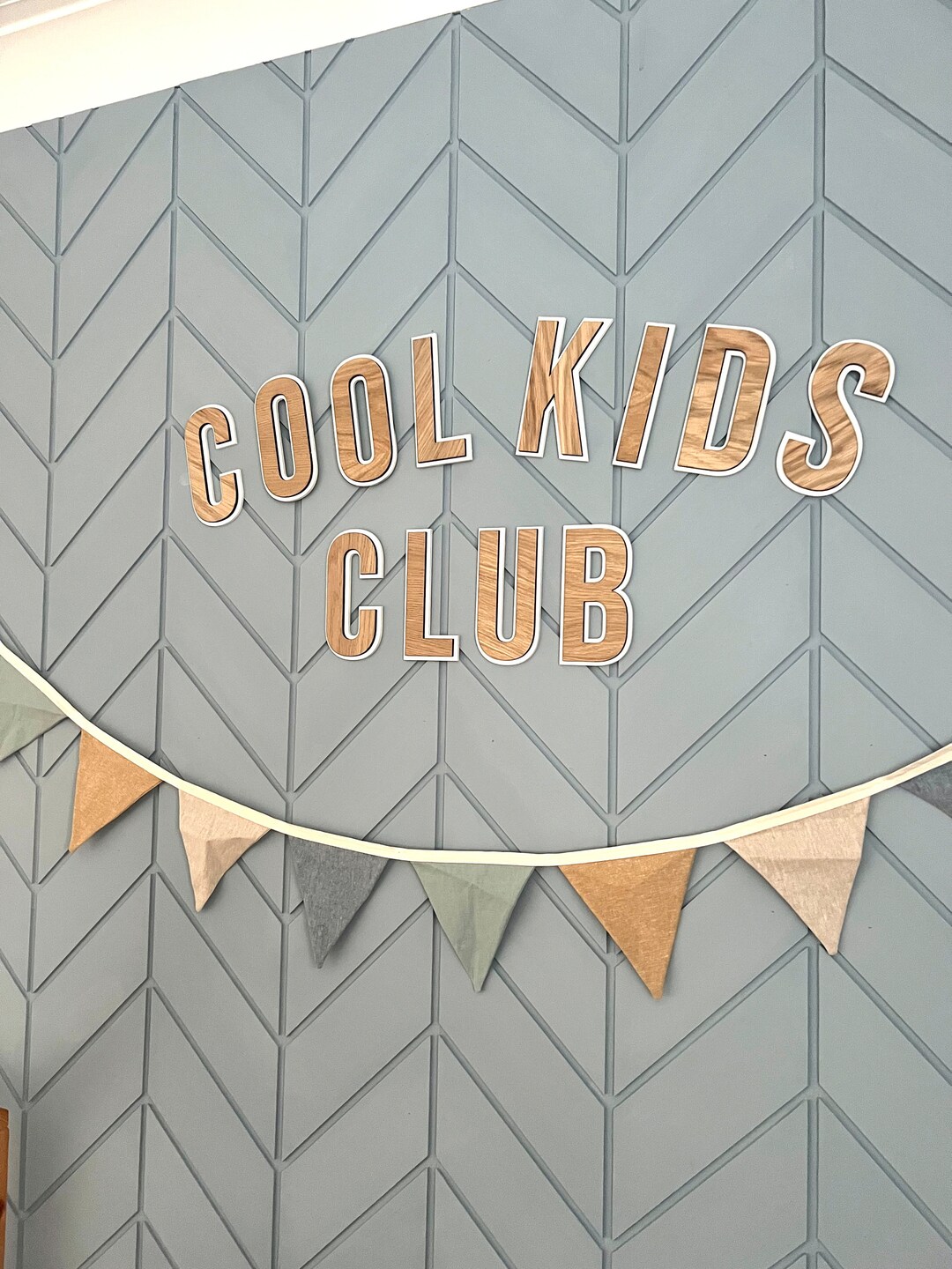 Cool Kids Club Sign | Kids Wall Decor | Playroom Wall Sign | Playroom ...