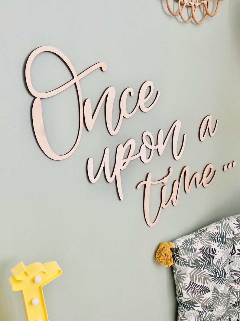 Once Upon A Time Nursery Story Time Decor - Etsy