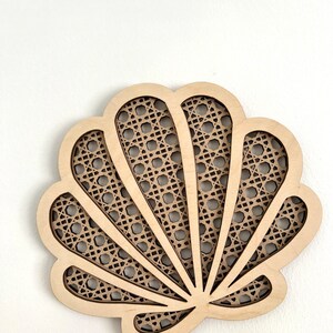 Rattan Sealife Shells Nursery Decor Boho Shell Scandi - Etsy