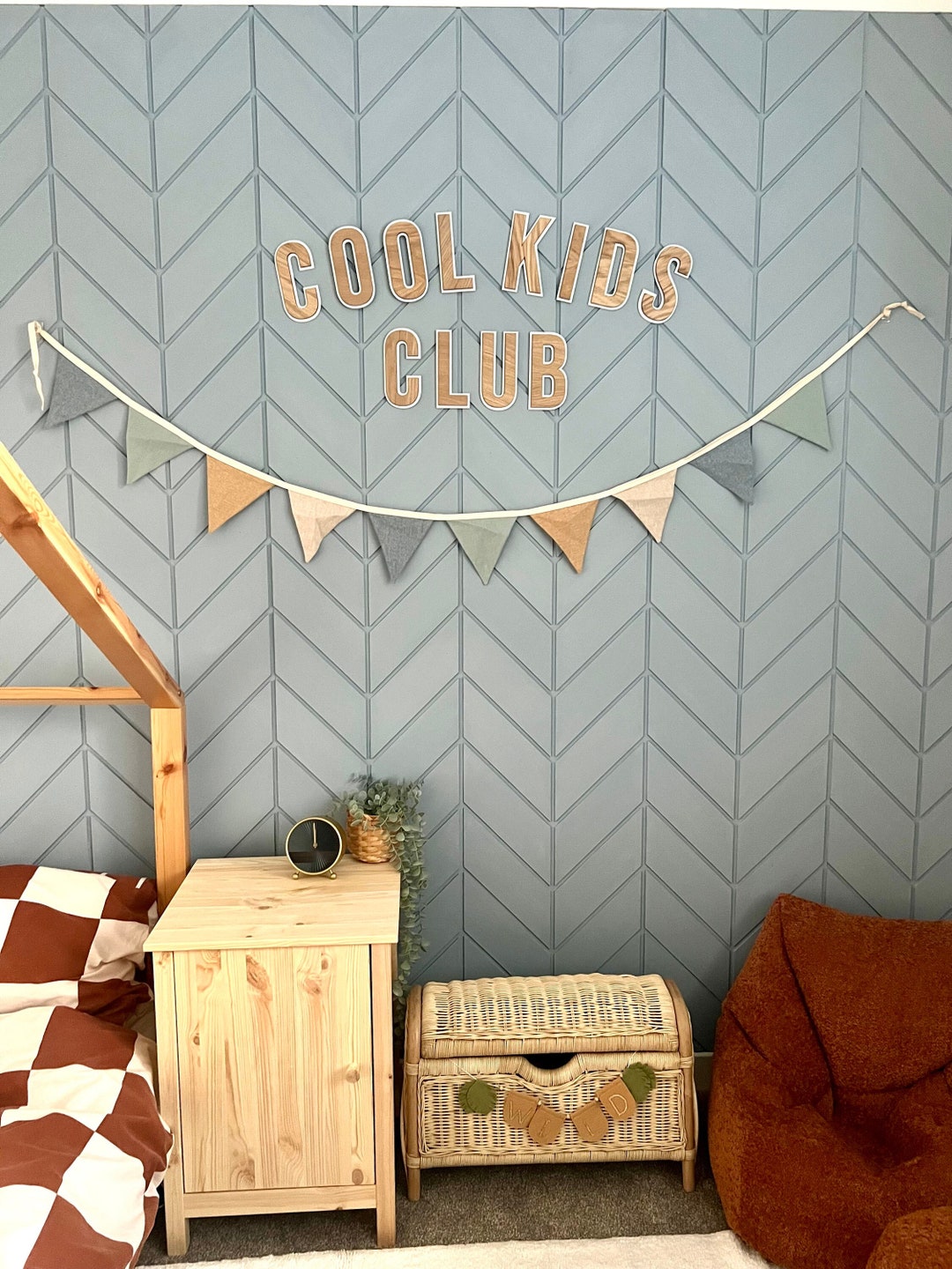 Cool Kids Club Sign Kids Wall Decor Playroom Wall Sign Playroom Decor ...