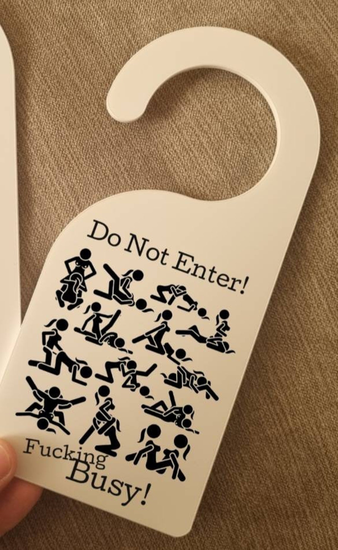 Rude Door Hanger Adult Humour Couples Same Sex Couple | Etsy