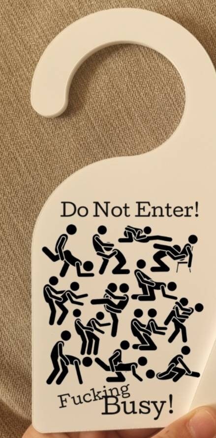 Rude Door Hanger Adult Humour Couples Same Sex Couple - Etsy