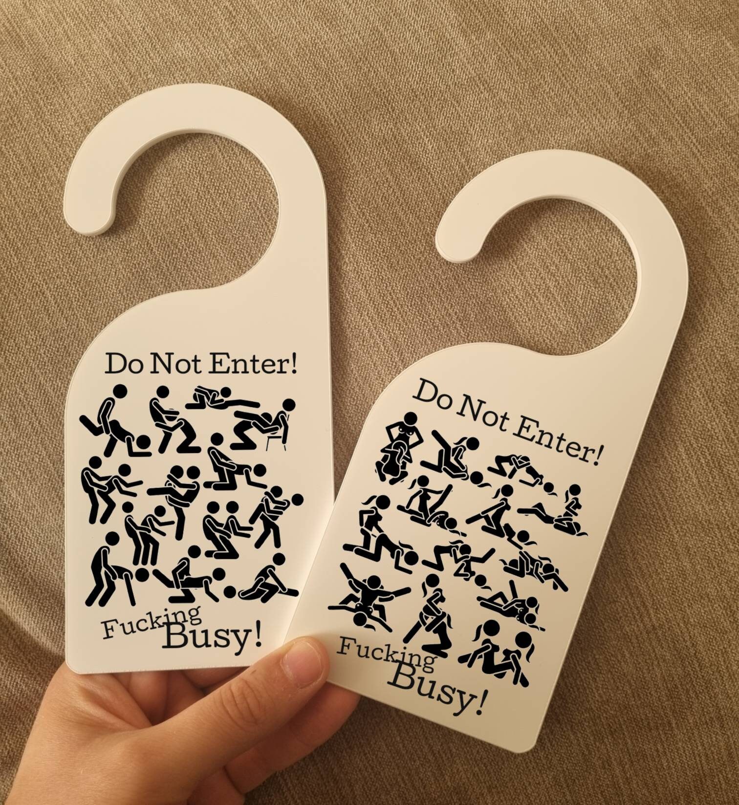 Rude Door Hanger Adult Humour Couples Same Sex Couple - Etsy