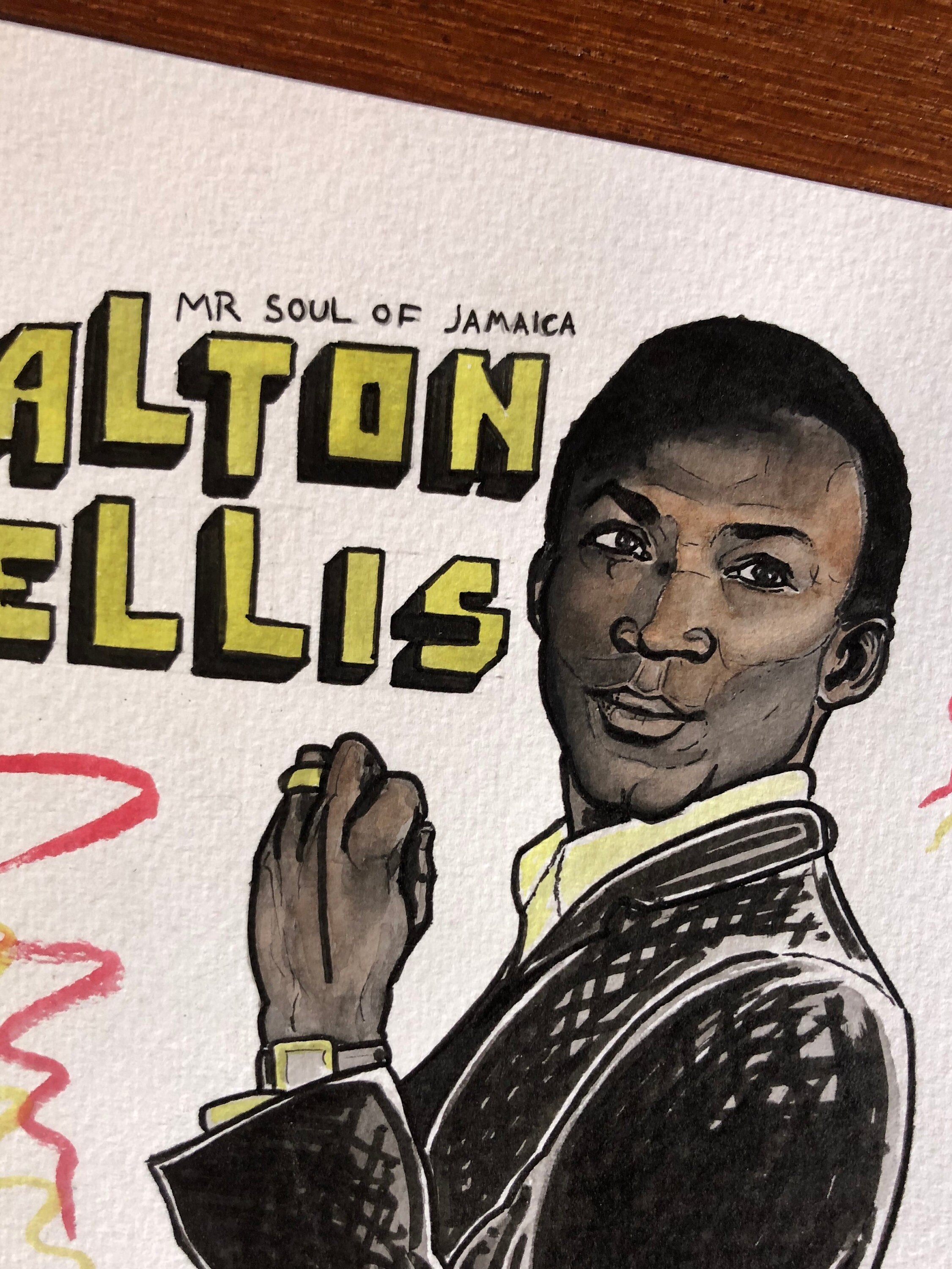 Alton Ellis Painting - Etsy