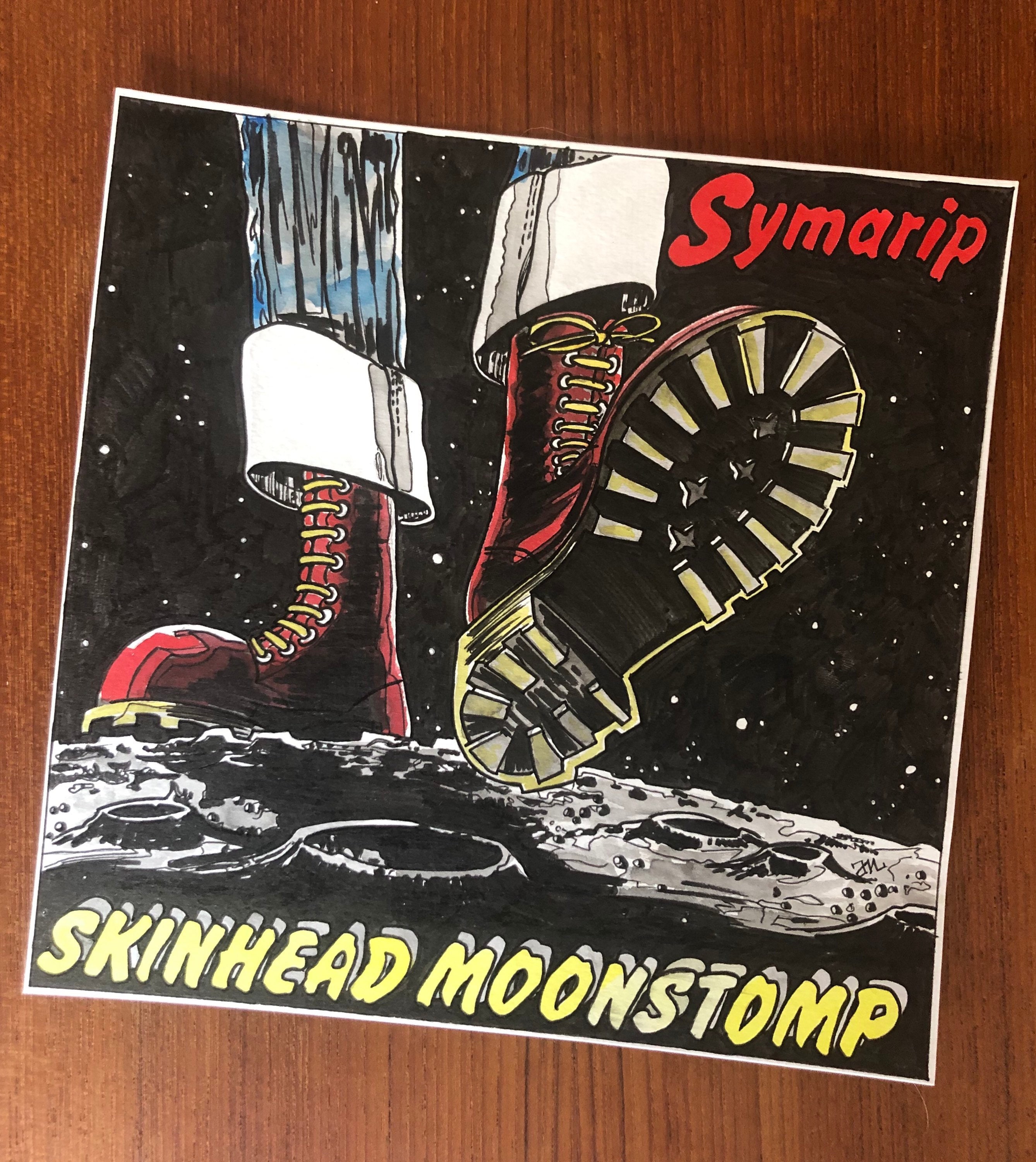 Skinhead Moonstomp Painting - Etsy
