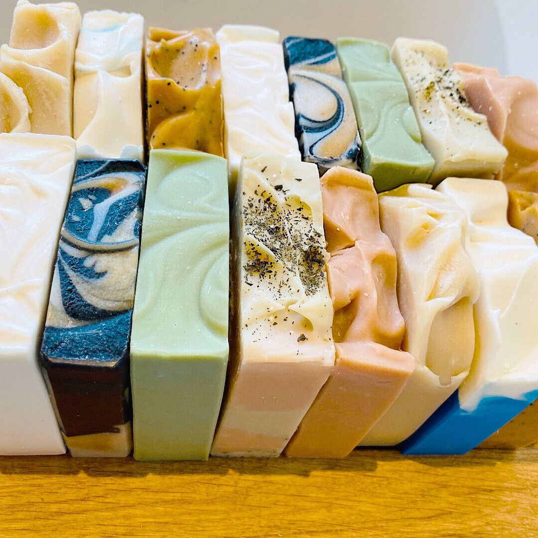 Handmade soap Splash gentle formula with Olive oil, coconut oil, Shea ...