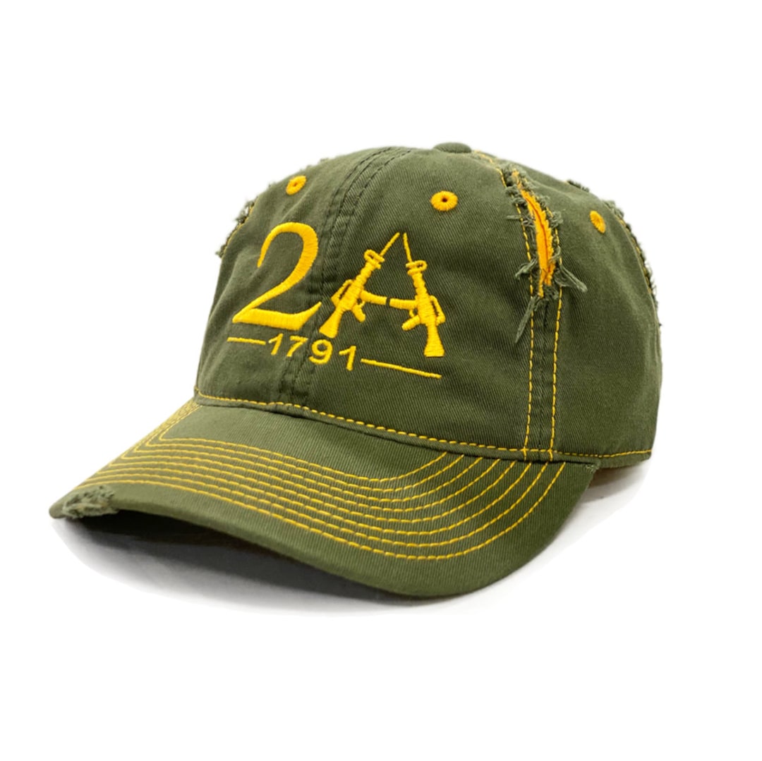 2nd Amendment Rip and Distressed Cap - Etsy
