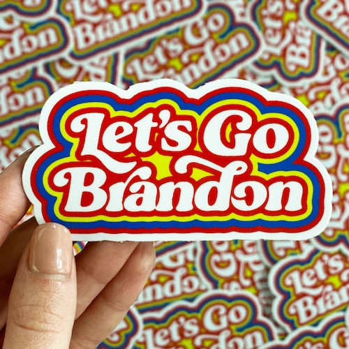 Let's Go Brandon Vinyl Die Cut Decal - Etsy