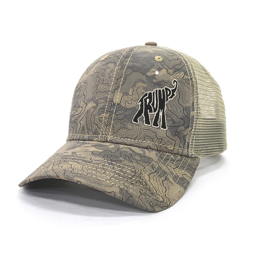 Trump Republican Elephant Mesh-back Trucker Cap - Etsy