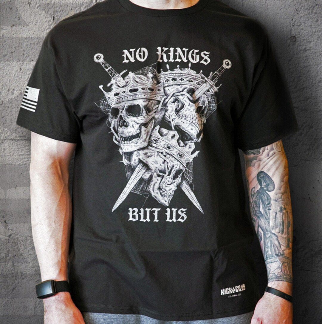 No Kings but Us, American Patriotic T-shirt - Etsy