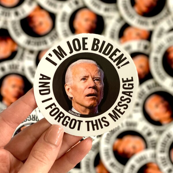 Biden Sticker - Etsy