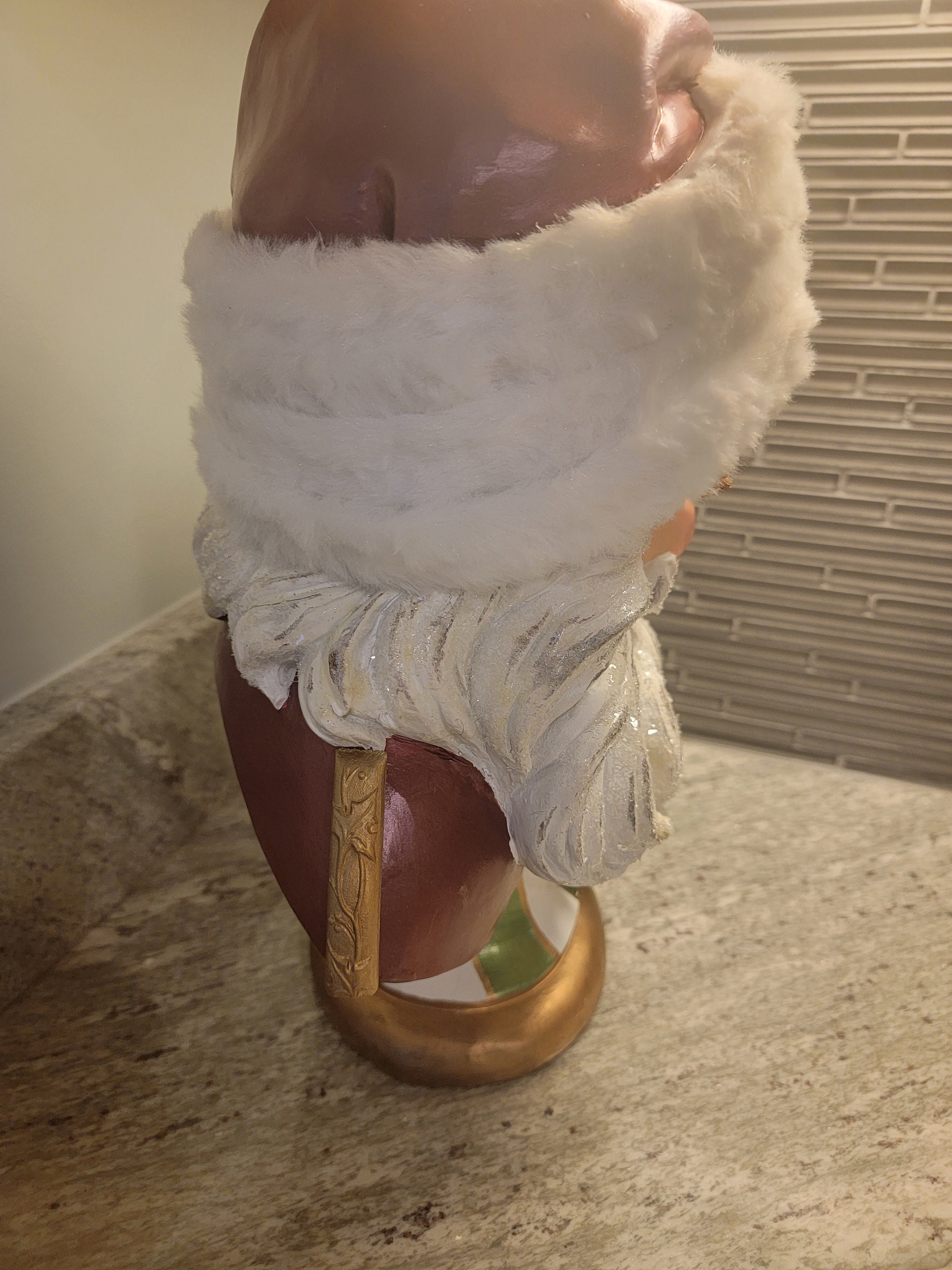 Santa Bust - Etsy
