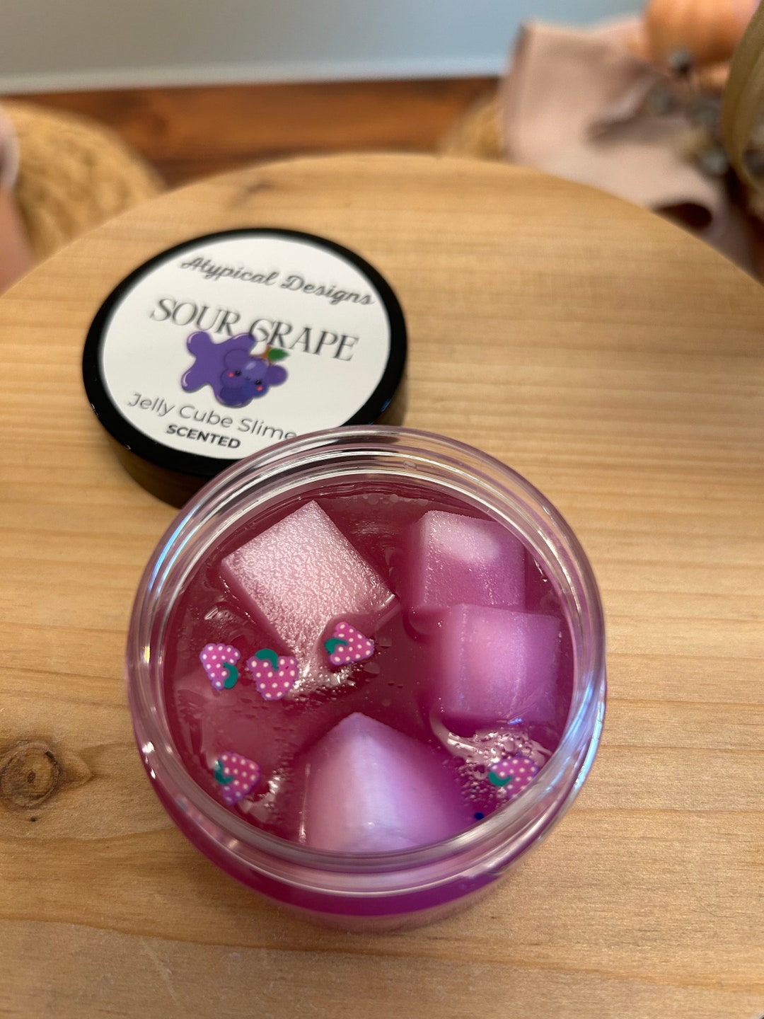 Scented Slime, Sensory Activity, Screen Free, Fidget, Jelly Cube ...