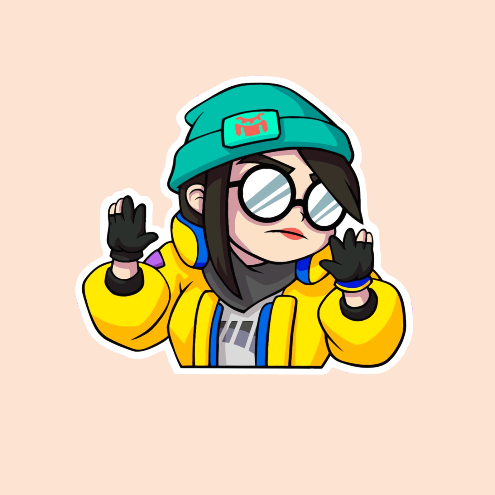 Valorant Hold up Spray Killjoy Valorant Video Games - Etsy