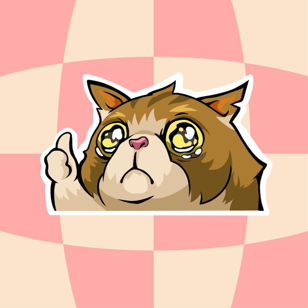 Valorant Crying Mance Spray Glossy Sticker, Video Game, Stickers - Etsy