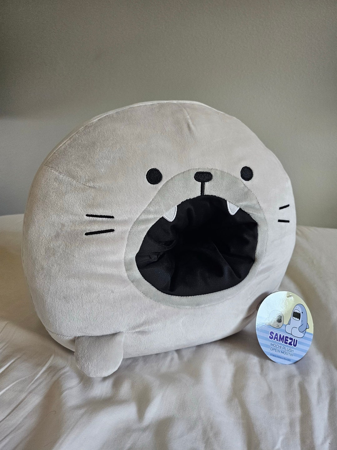 Samezu Shark Mochi Plush "open Mouth" - Etsy