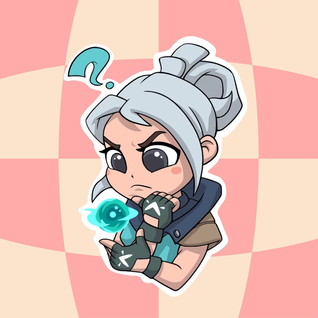 Jett Revive Me, Valorant Stickers, Glossy Vinyl Stickers, Valorant - Etsy