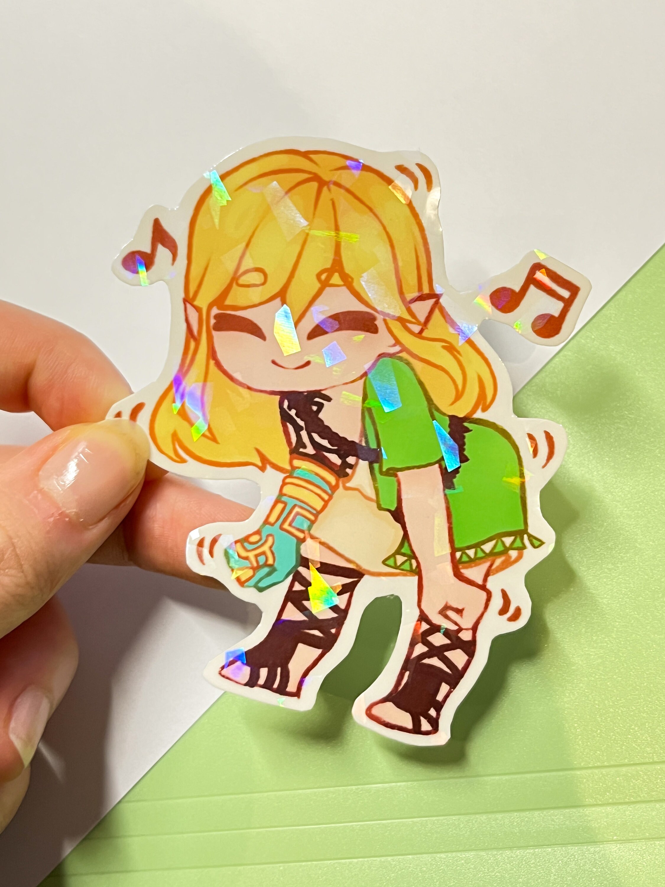 TOTK Tears of the Kingdom Link Sticker - Etsy UK