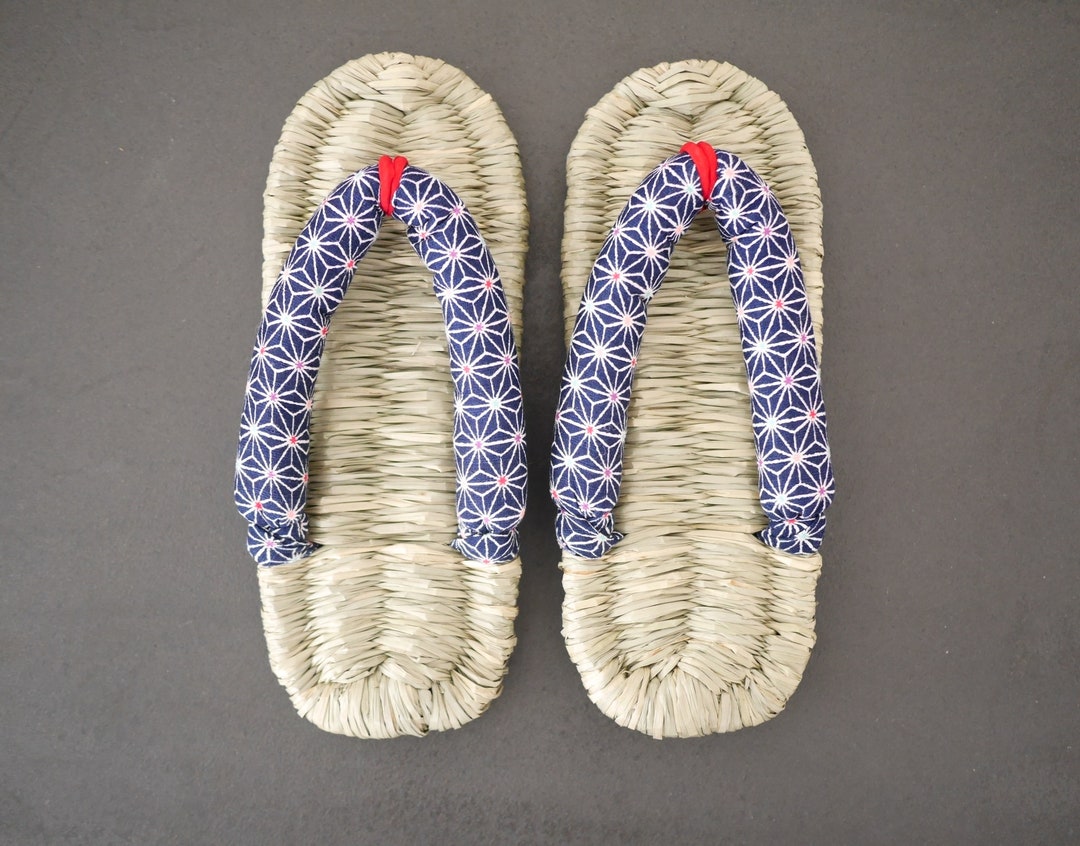 27cm Sittoi Zori Slippers / Japanese Room Slippers / Handmade Zori for ...