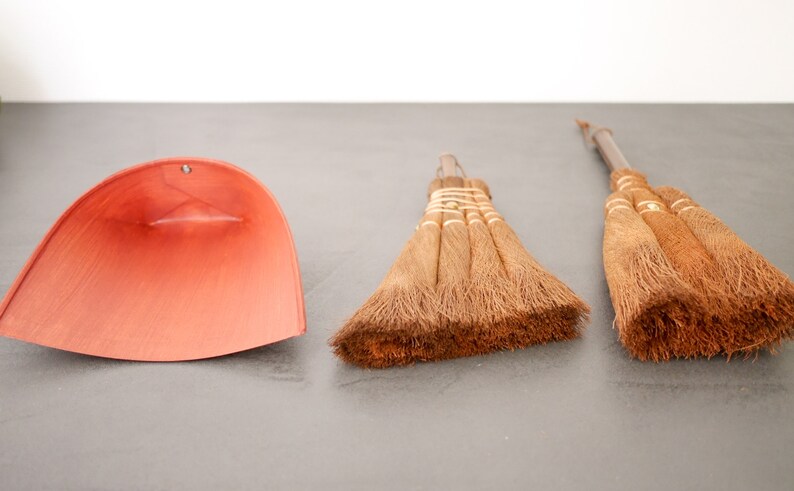Shuro Handmade Broom With Dustpan / Hemp Palm Broom & Japanese - Etsy